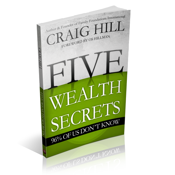 Free Book! Five Wealth "Secrets" 96% of us Don't Know